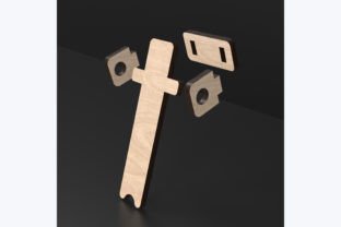 Laser Cut Easel Stand Backs Svg Files · Creative Fabrica