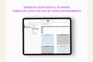 ONENOTE Adhd Planner Graphic by ThePlannersDelight · Creative Fabrica
