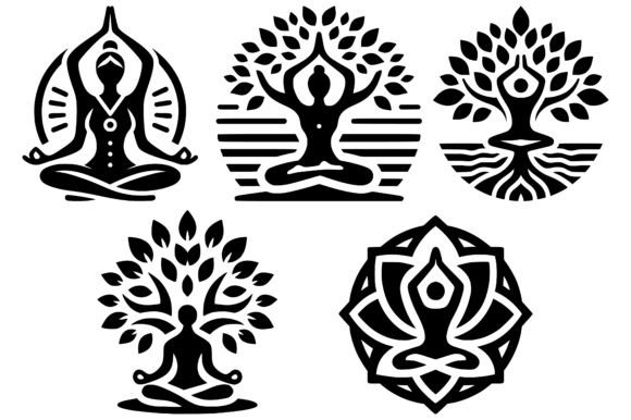 Christmas Icon Vector Silhouette Bundle Graphic by daliapopi · Creative ...