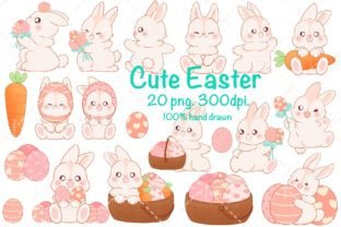 Easter Clipart Bundle Graphic by Pattharadesignshop · Creative Fabrica