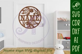 Turtles Name Sign Svg Laser Cut Template · Creative Fabrica