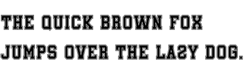 Sporty Varsity Font by MaxArt · Creative Fabrica