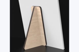Laser Cut Triangle Easel Stand Backs Svg · Creative Fabrica