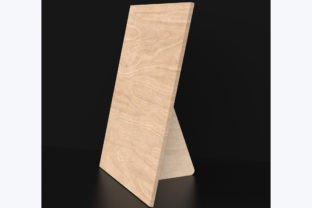 Laser Cut Triangle Easel Stand Backs Svg · Creative Fabrica
