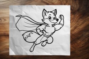 Super Fox Svg Graphic by Seventh Knight Artwork · Creative Fabrica