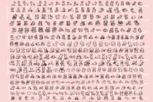 740+ Kawaii Cute Dogs SVG Collection Graphic by HalieKStudio · Creative ...