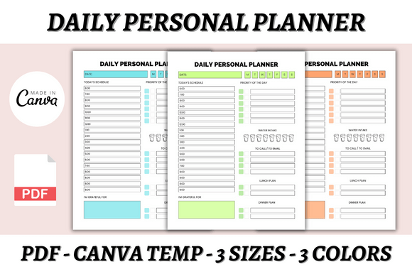 Shop Planner for Etsy Canva Template Graphic by DIGITAL PRINT BOX ...