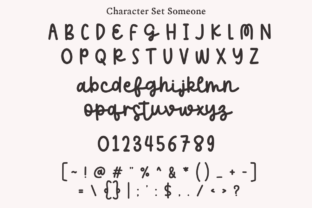 Someone Font by Sakti Avellin · Creative Fabrica