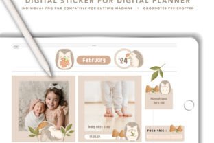 Cute Hedgehog Digital Stickers Planner Graphic by hanacrochetdesign ...
