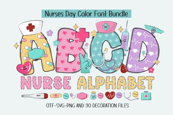 Colorful Fonts [2026] | Best Two-color & Multi Color Fonts - Creative ...