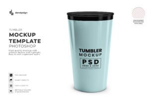 Tumbler Mockup Template Photoshop Graphic by dendysign · Creative Fabrica