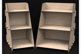 Laser Cut Slot Together Display Stands · Creative Fabrica
