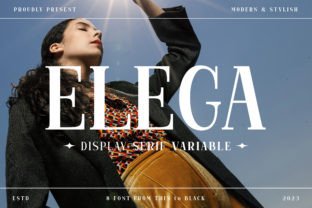 Elega Font by TypeFactory · Creative Fabrica