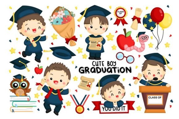 Scout and Camping Clipart - Cute Boy Graphic by Inkley Studio ...