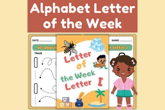 Alphabet Letter of the Week Worksheets Bundle Bundle · Creative Fabrica