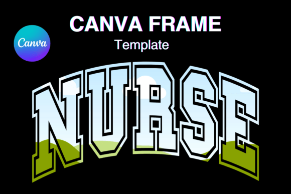 Football Canva Frame Varsity Sport Shirt Graphic by Canva Frame ...