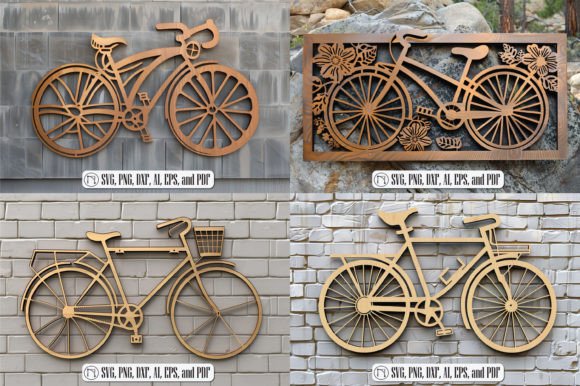1315 Bicycle Svg Designs & Graphics