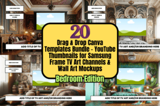 Canva Frame Templates Mockup Bundle Graphic by LumiDigiPrints ...