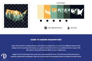 American Map 3D Shadow Box · Creative Fabrica