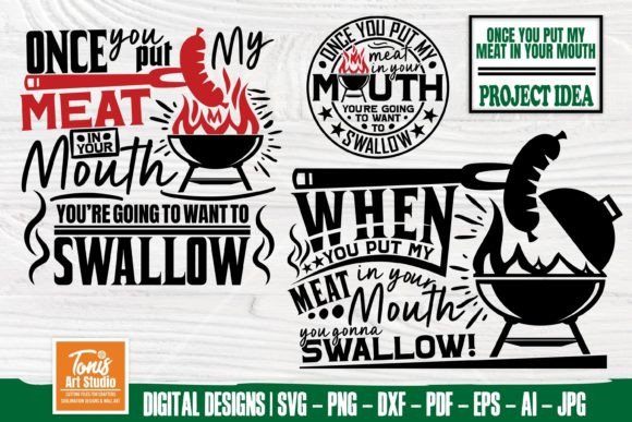 Funny Bbq SVG Bundle | Dad's Grill SVG Graphic by TonisArtStudio ...