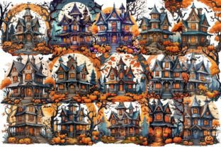 Halloween Haunted House Sublimation Graphic by PrintExpert · Creative ...