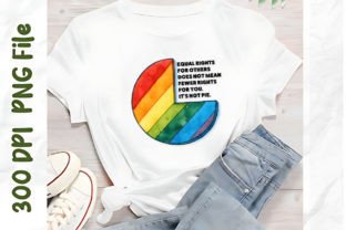Equality Rights Not Pie Art Graphic by Unlimab · Creative Fabrica
