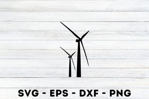 12 Windmill Silhouette Svg Designs & Graphics