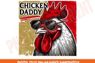 Chicken Daddy Png, Chicken Farmer Png Graphic by DeeNaenon · Creative ...
