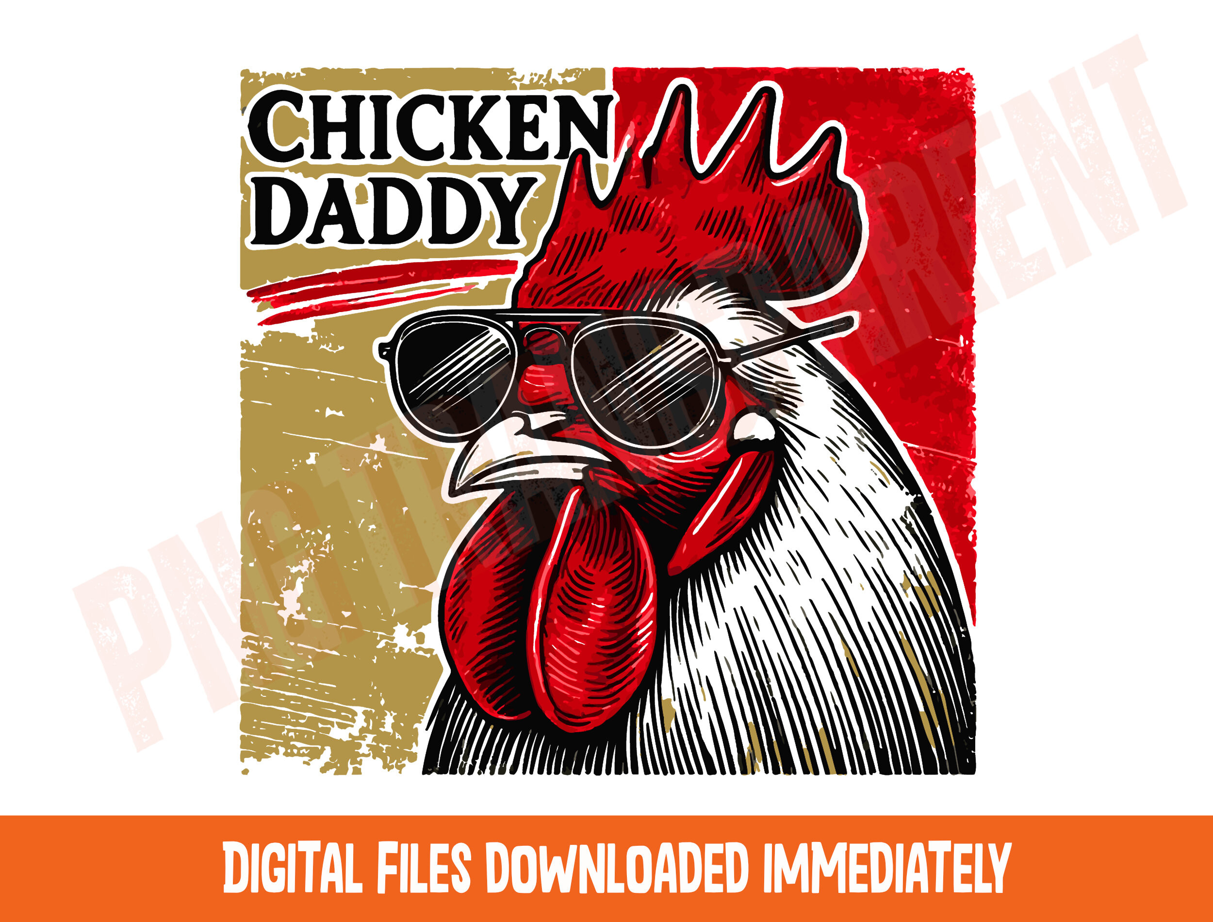 Chicken Daddy Png, Chicken Farmer Png Graphic by DeeNaenon · Creative ...