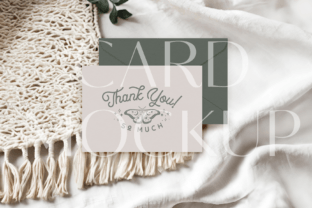 Neutral 5x7 Landscape Card Mockup Graphic by Summit Avenue · Creative ...