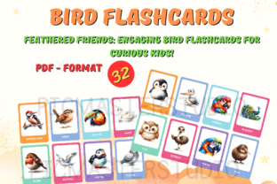 Bird FLASHCARDS for KIDS Graphic by Picmaster Studio · Creative Fabrica