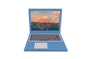 DIY Papercraft Laptop · Creative Fabrica