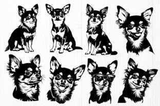 Chihuahua SVG Bundle 15 Cute Dog Designs Graphic by juiceboxy ...