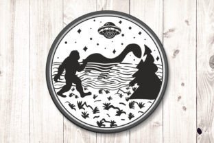 Bigfoot Svg, Loch Ness Monster, Alien Graphic by camelsvg · Creative ...