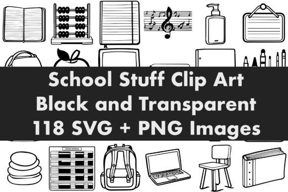 Music Class Clip Art Transparent PNG SVG Graphic by Juniper Design Lab ...