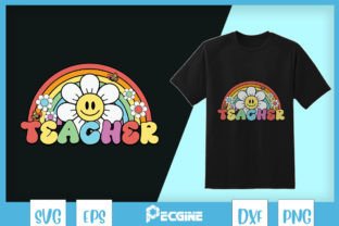 Teacher Floral SVG Bundle Graphic by Pecgine · Creative Fabrica