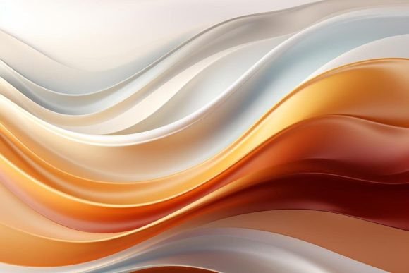 Colorful Waves Background Graphic by Ranya Art Studio · Creative Fabrica