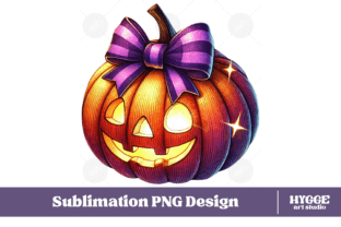 Coquette Pumpkin Clipart Halloween PNG Graphic by hygge.artstudio ...