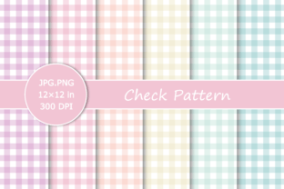 Pastel Checks Graphic by sumaiasupti15 · Creative Fabrica