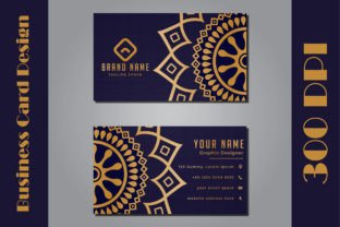 Luxury Mandala Business Card Design#6 Graphic by Asad Jamil · Creative ...