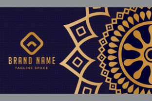 Luxury Mandala Business Card Design#6 Graphic by Asad Jamil · Creative ...