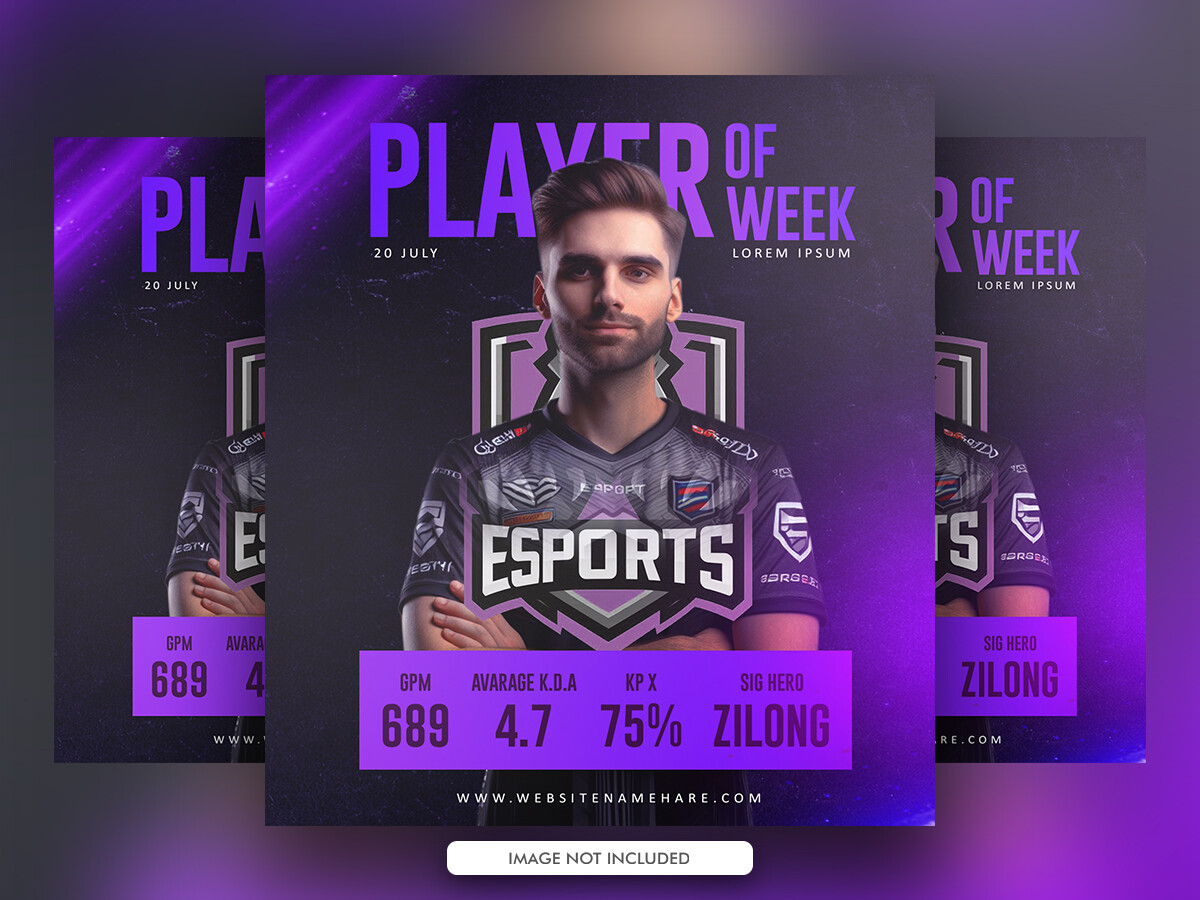 E-sports Game Social Media Template Graphic by Agung Agung · Creative ...
