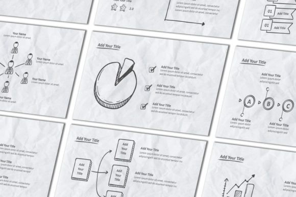 Handraw Powerpoint Template Graphic by SKY CREATION · Creative Fabrica