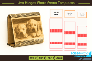 Digital Live Hinges Photo Frame Template · Creative Fabrica