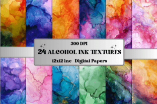 Alcohol Ink Texture Background Paper Graphic by giraffecreativestudio ...