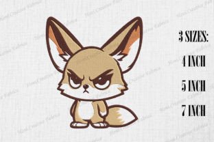 Cute Grumpy Fennec Fox · Creative Fabrica