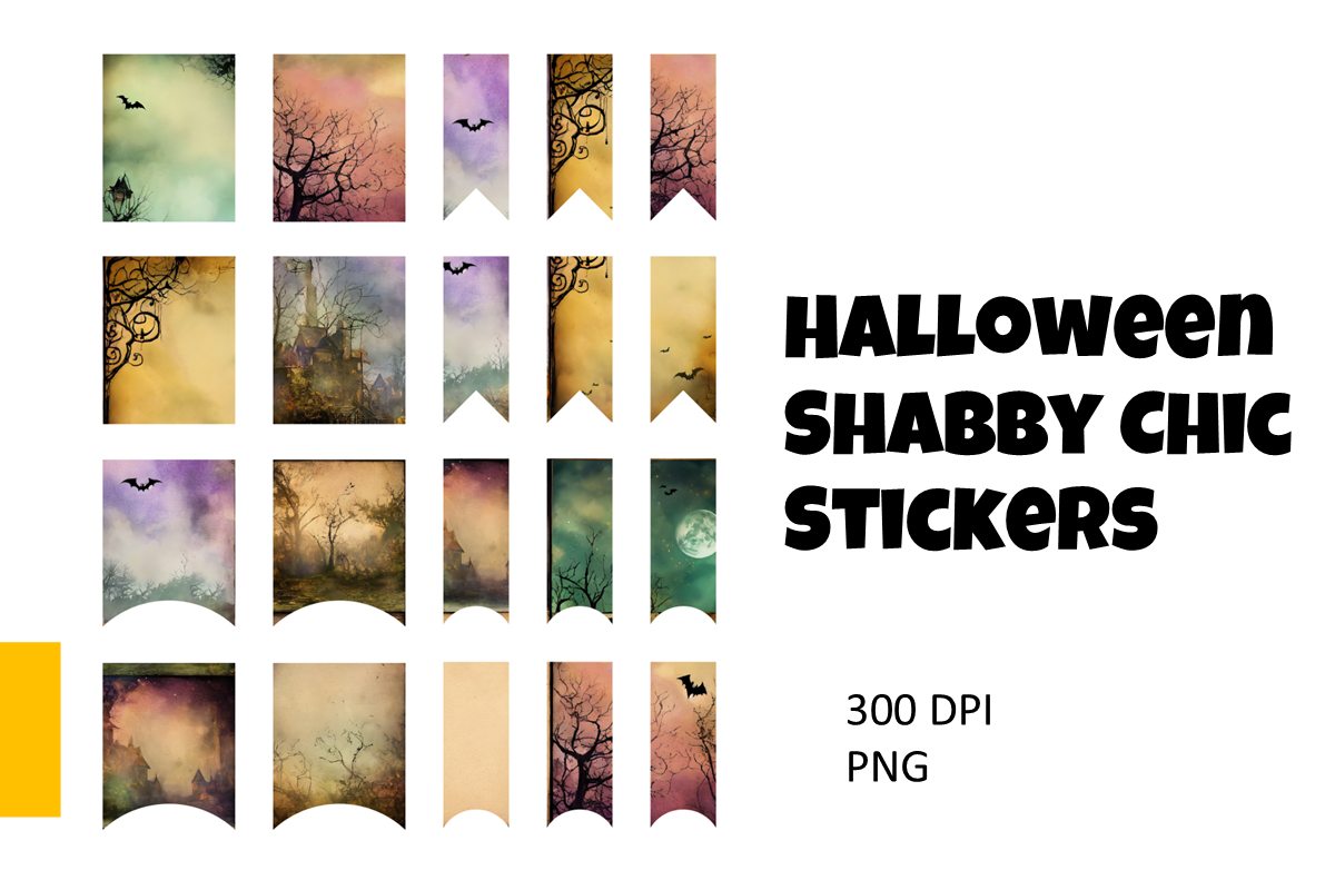 🎃 Haunted Halloween Planner Stickers Gráfico por Kathryn Creates ...