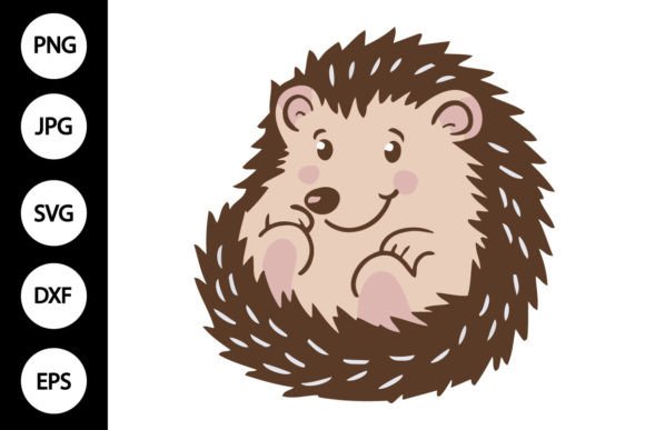 21 Hedgehog Cut Files For Cricut Designs & Graphics