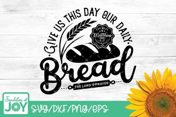 The Lord's Prayer Svg, Christian Kitchen Graphic by Foundationofjoy ...