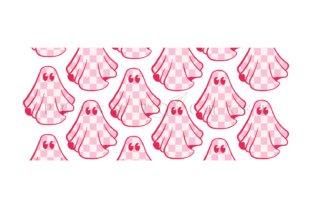Checquered Ghost Libbey Glass Can Wrap Graphic by planstocraft ...